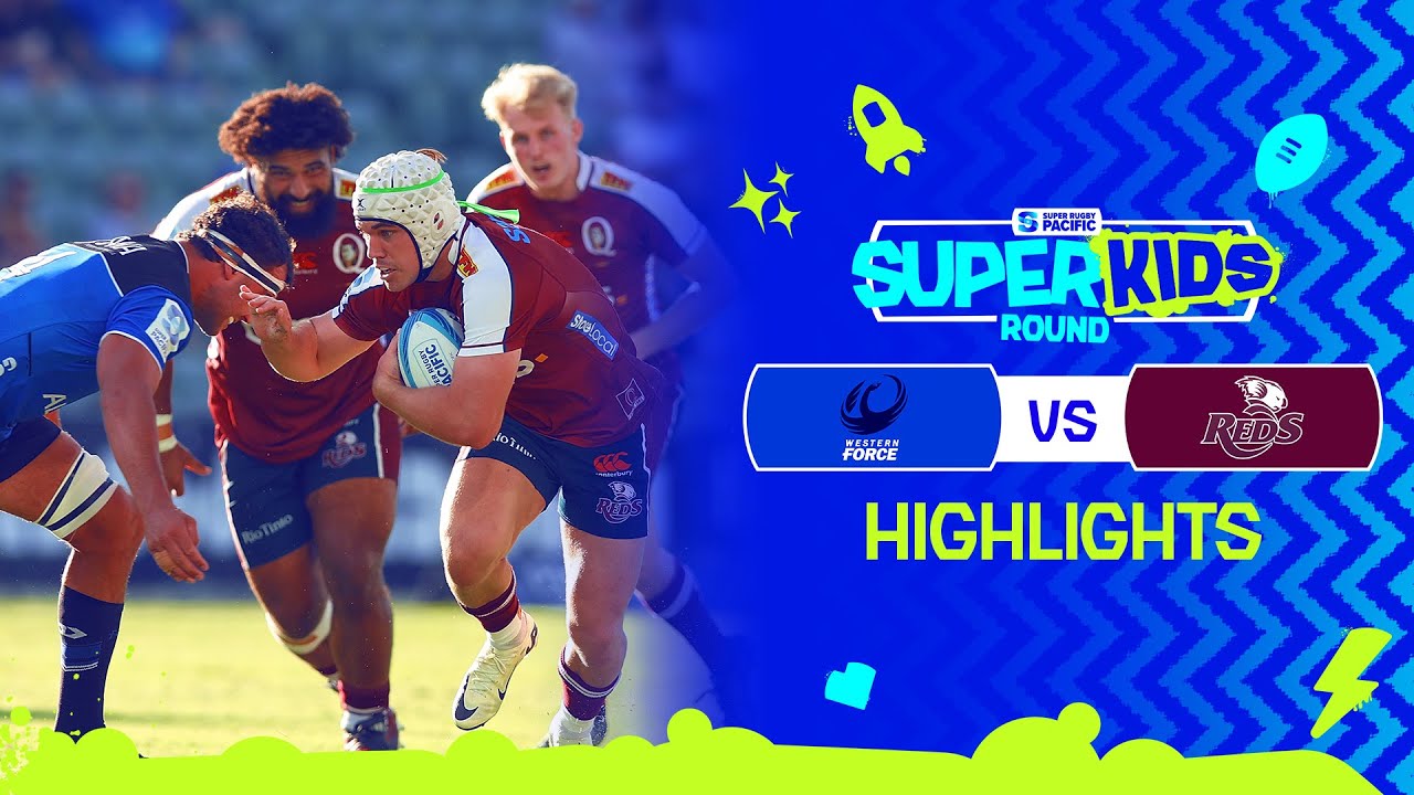 Super Rugby Pacific 2024 | Force v Reds | Round 5 Highlights - YouTube