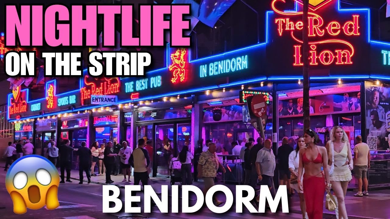 Benidorm Nightlife GONE WILD! 😱🇬🇧 Tuesday Night Strip Madness! - YouTube