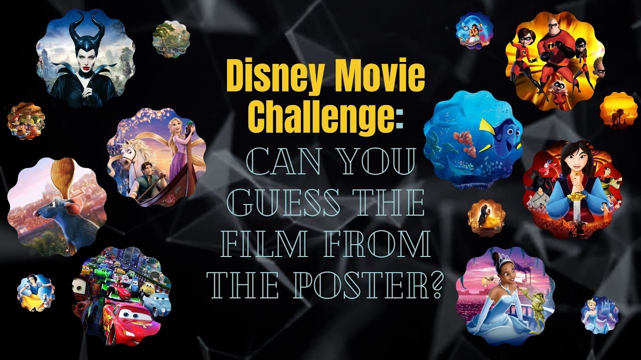 Disney Movie Challenge: Can You Guess the Film from the Poster? - YouTube