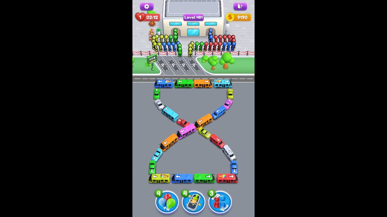 Crowd Express Boarding Puzzle Level 481 - YouTube