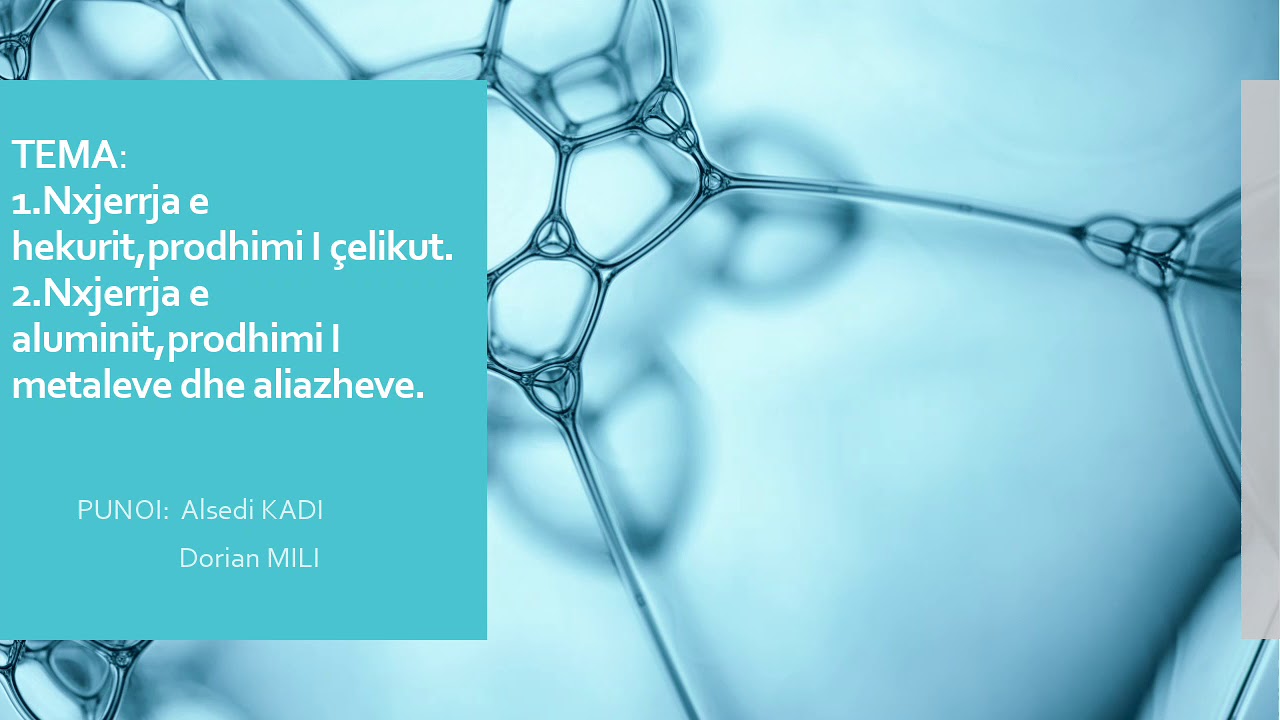 Nxjerrja e hekurit, prodhimi çelikut, nxjerrja e aluminit, prodhimi i ...
