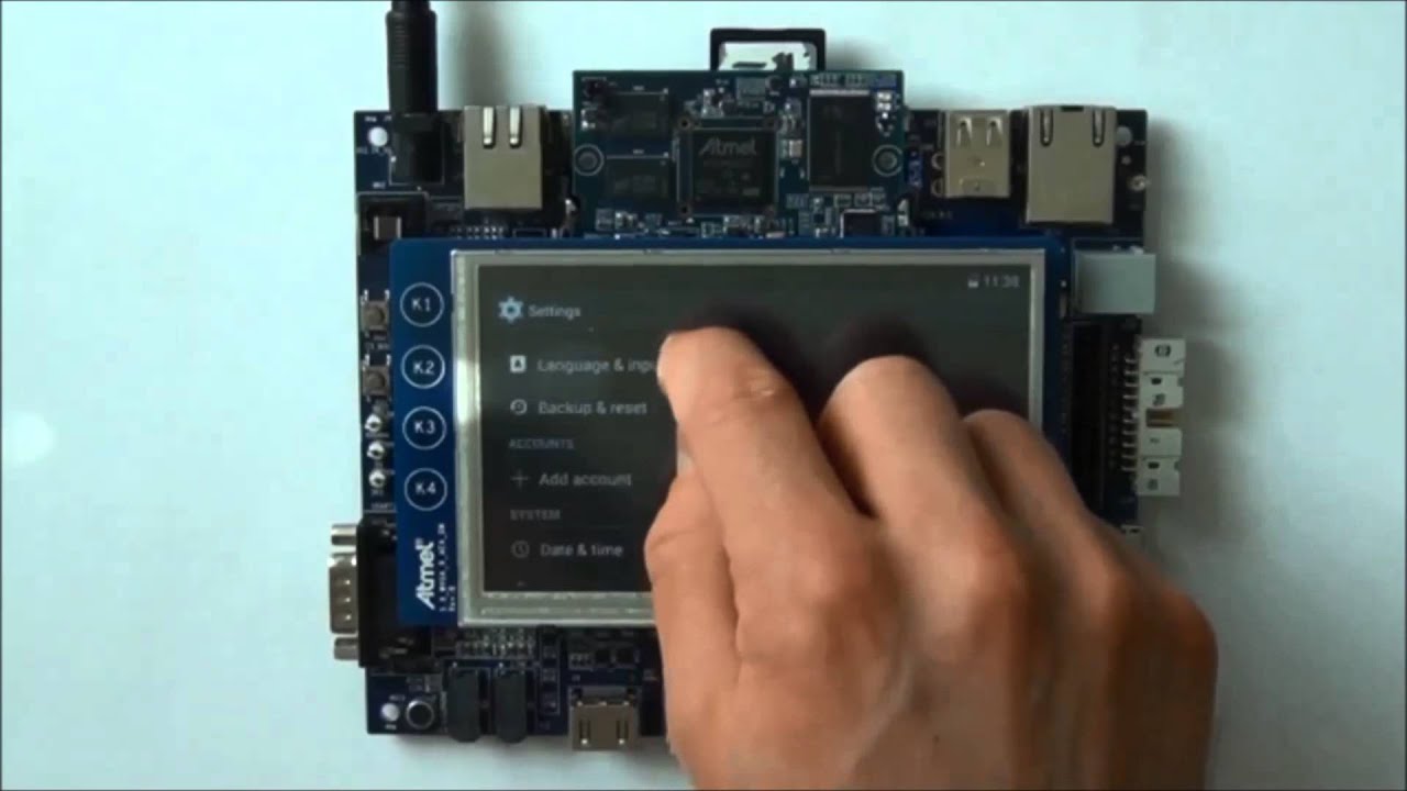 Adeneo Embedded, ATMEL SAMA 5D3 CORTEX A5 PROCESSOR BOARD - YouTube