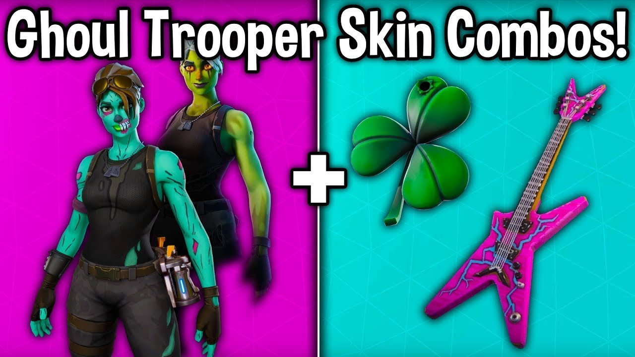 LAS MEJORES COMBINACIONES CON LA SKIN GHOUL TROOPER LOS MEJORES COMBOS ...