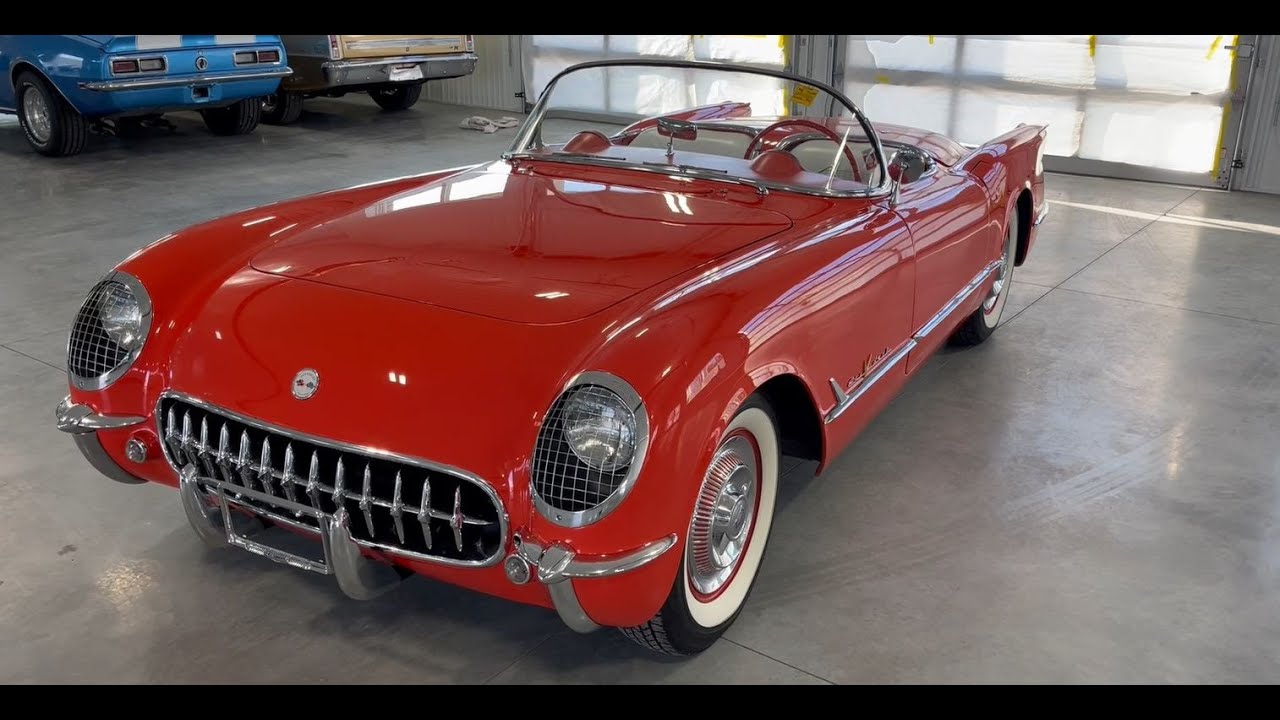 1955 Chevrolet Corvette Numbers Matching Fully Restored - YouTube