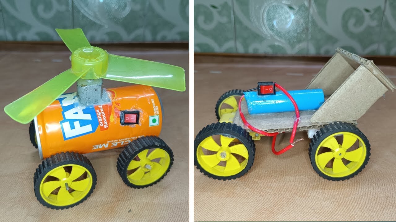 Top 2 Best Diy Awesome Car Projects At Home -How to make Helicopter Fan ...