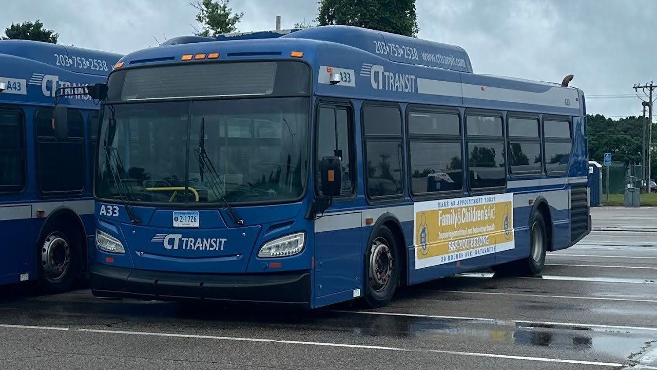 CTtransit 2010 New Flyer Industries XD35 #33 (A33) Ride on (Private ...