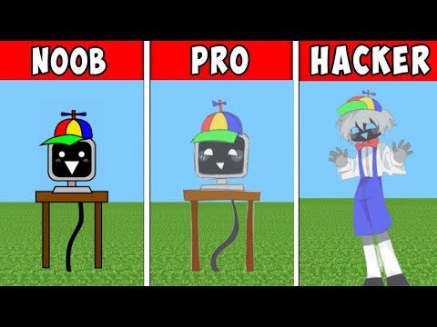 Mr. Fun Computer - Noob, Pro, Hacker! / Sprunki Phase #19 - YouTube