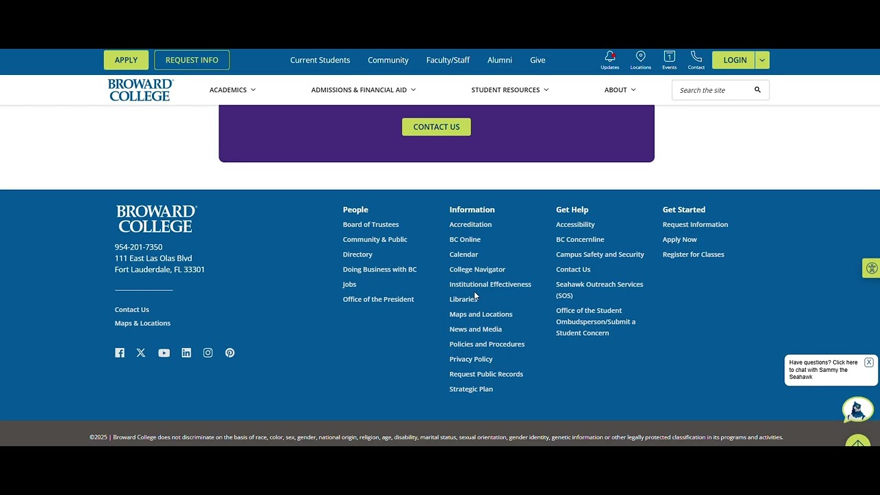 Broward College - Residency and Immigration Form - YouTube