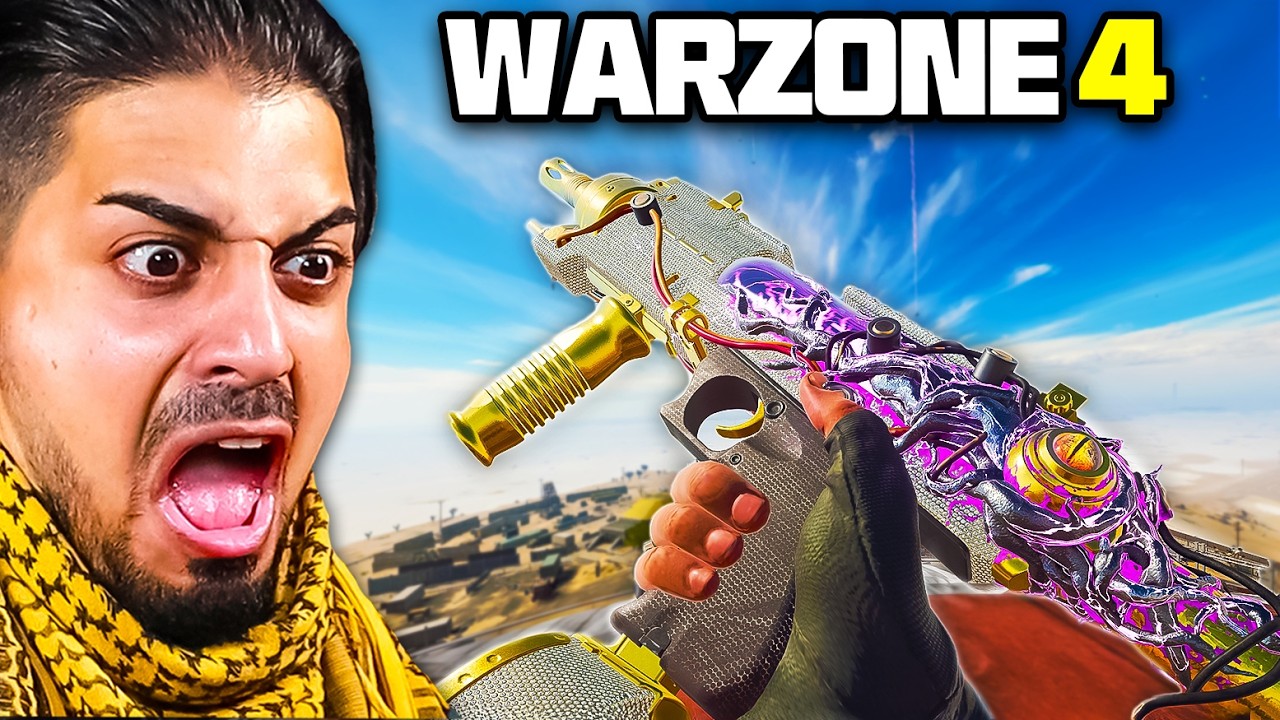 My First Ever Win in Warzone 4 ( Area 99 ) - YouTube