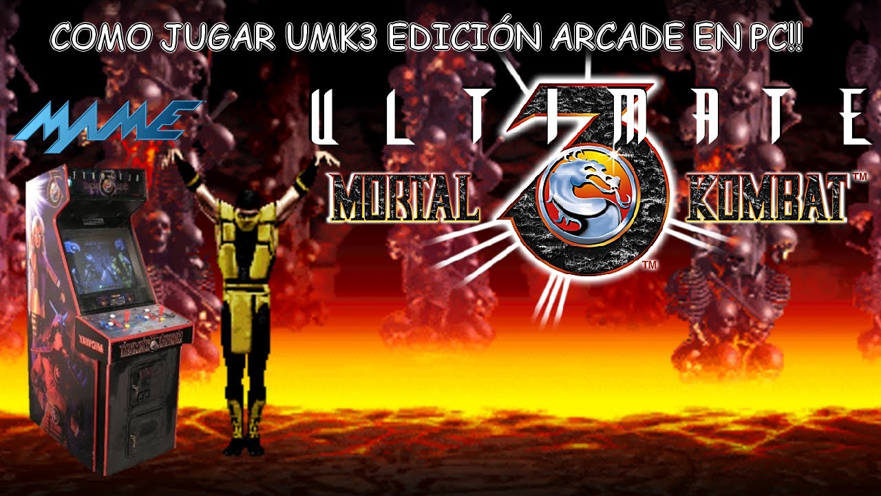 COMO DESCARGAR UMK3 EDICIÓN ARCADE PARA PC!! - YouTube