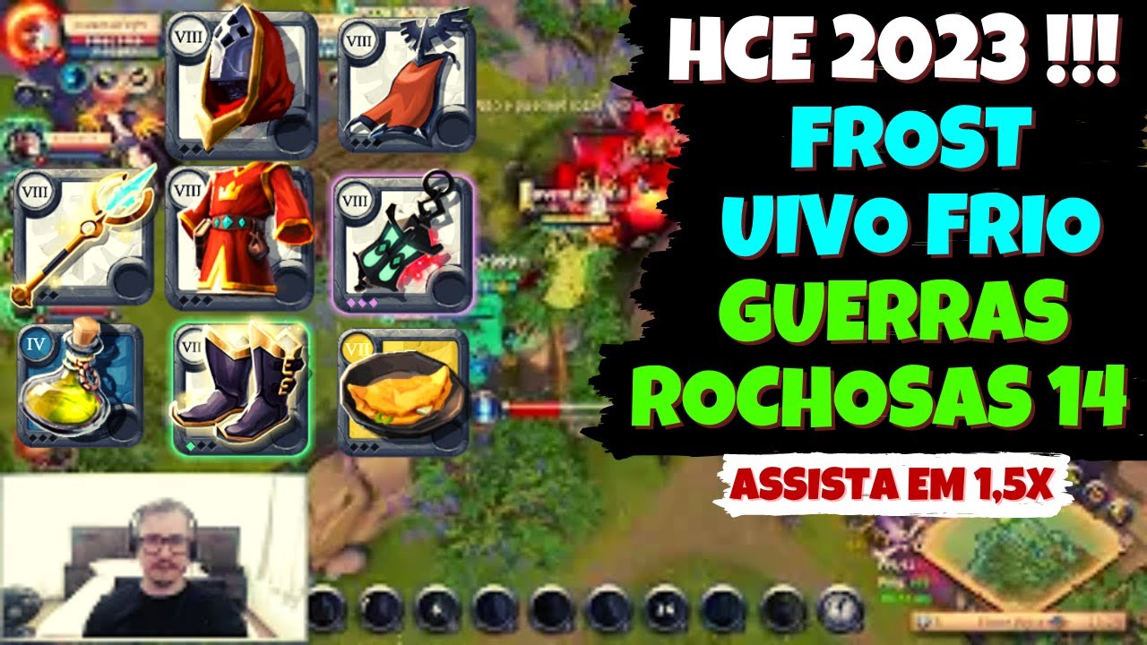 💥 HCE 2023 💥 DPS FROST 💥 GUERRAS ROCHOSAS 14 💥 Assista em 1,5x ...