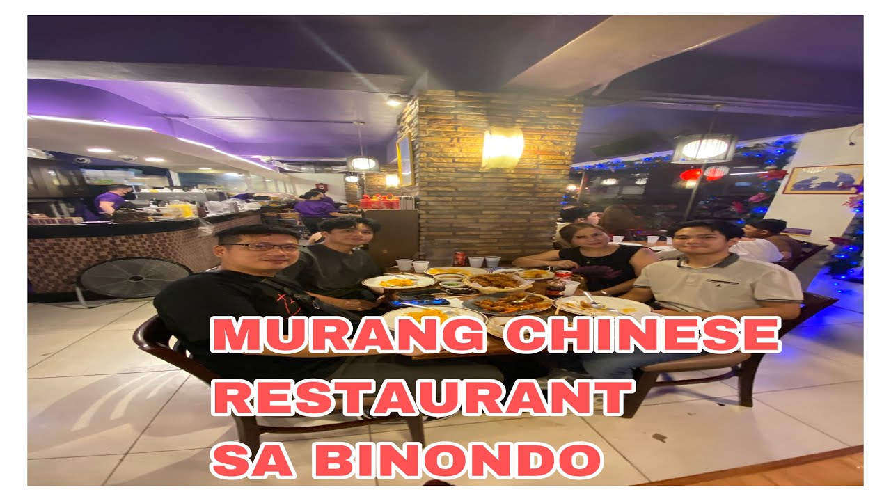 MASARAP AT MURANG CHINESE RESTAURANT SA BINONDO CAFÈ MEZZANINE - YouTube