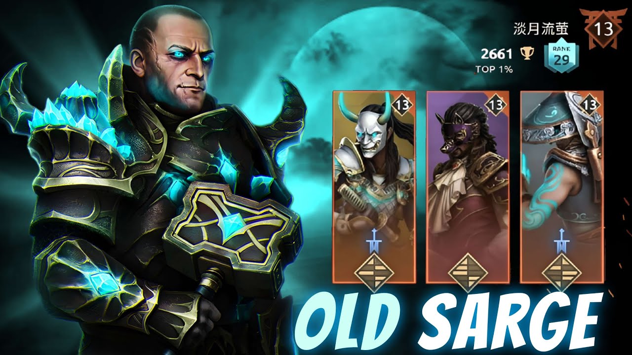 How amazing our "OLD SARGE" was in rank 😍😍(Old sarge domination in top ...