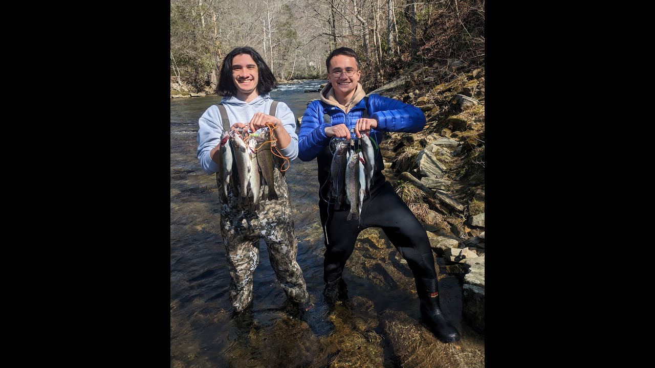 Catching a Donaldson trout at Cherokee? Feb 2024 - YouTube