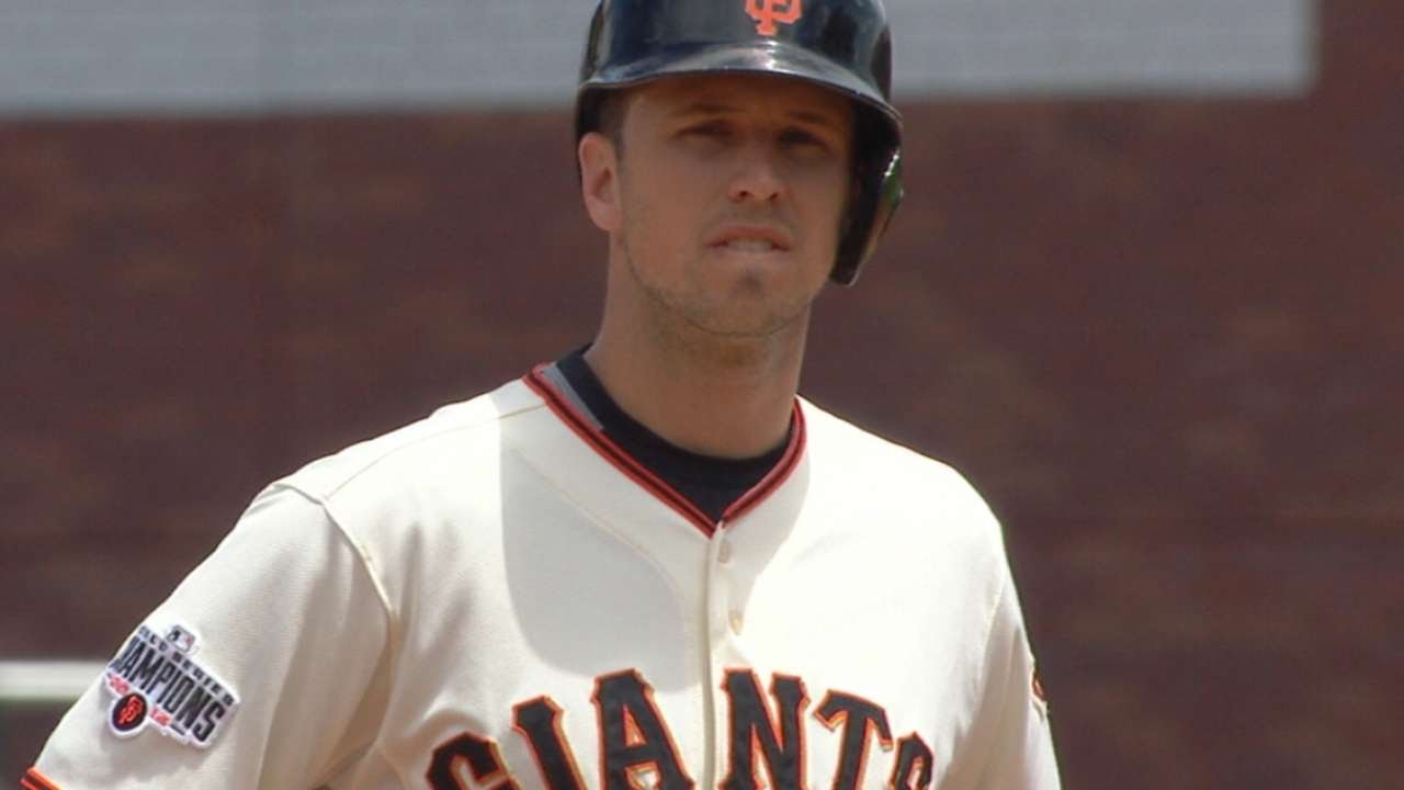 COL@SF: Posey's hit ruled a two-run double - YouTube