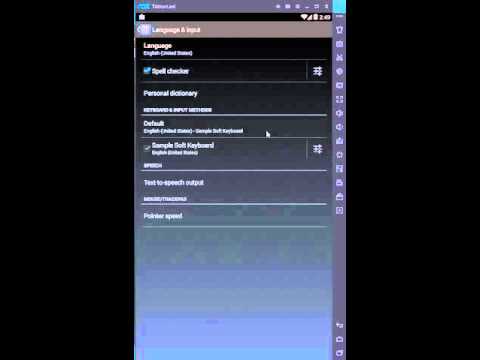Fix keyboard android emulator - YouTube