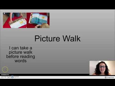Comprehension | Using Picture Walks to Preview a Book - YouTube