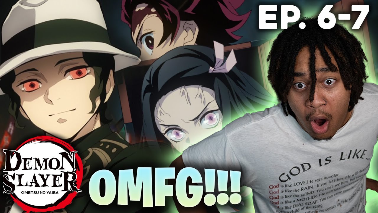 Is that Michael Jackson?! | Demon Slayer Reaction 1x6,1x7 - YouTube