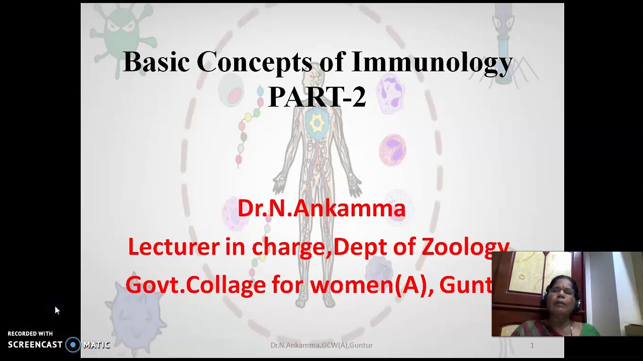 Basic concepts of immunology part-2 - YouTube