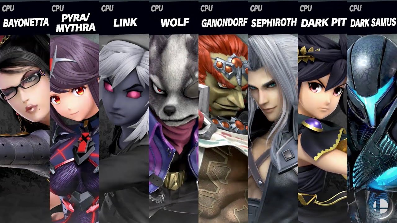 Super Smash Bros. Ultimate - Darkness Battle - YouTube