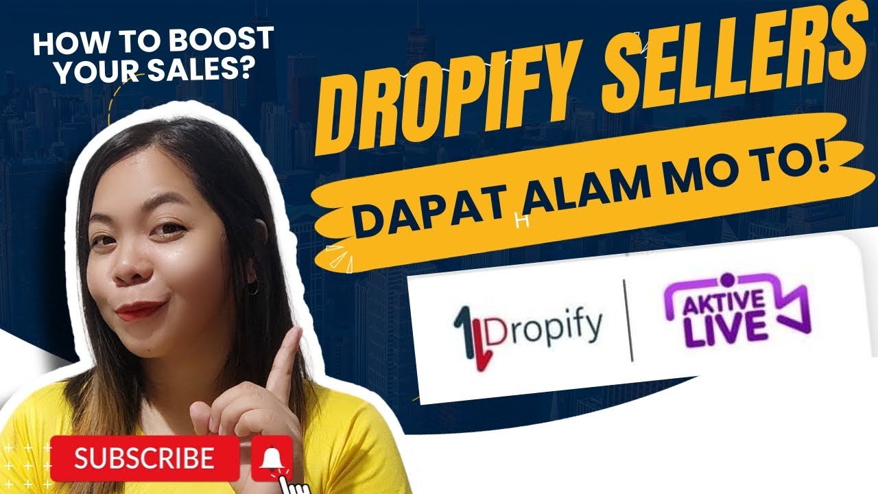 PAANO TUMAAS ang SALES kay DROPIFY? using AKTIVE LIVE//AKTIVE BOX//AKTIVE STUDIOS - YouTube