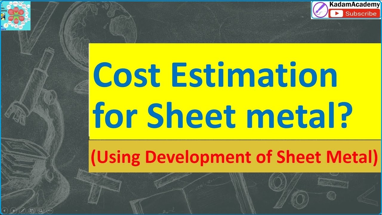 Estimating Sheet Metal Work Sheet Metal Work – Metalplus