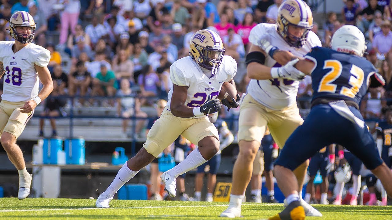 Butler Football Game Highlights – at Highland - YouTube