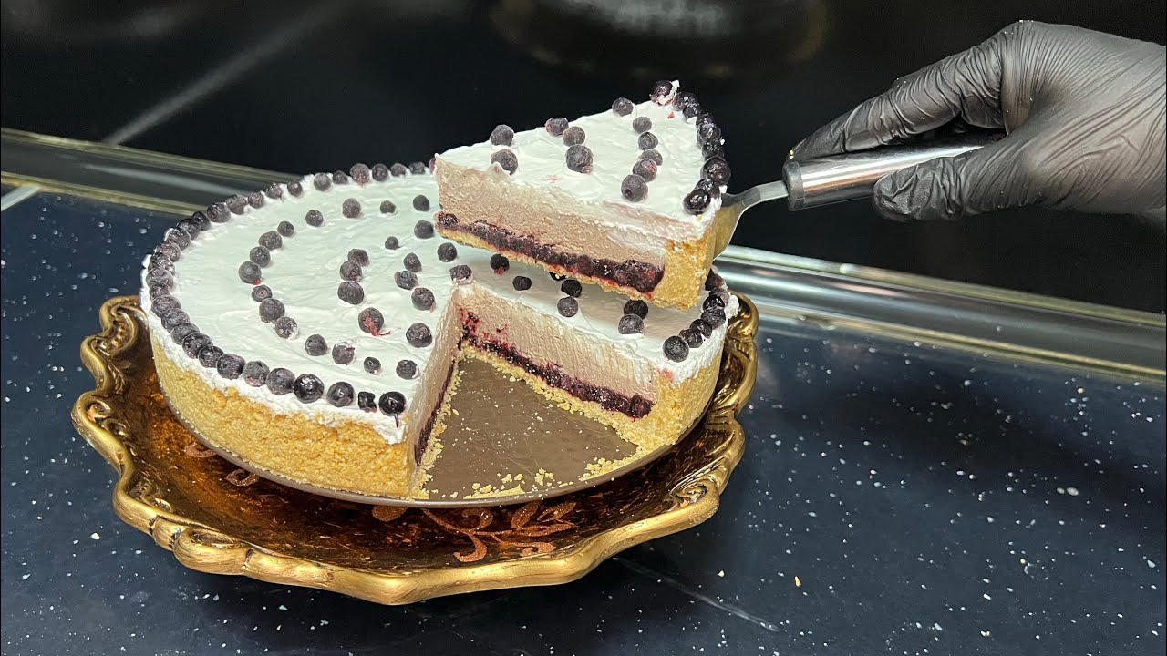 Cheesecake me fruta - torte e shpejte me pak perberes 👌 - YouTube