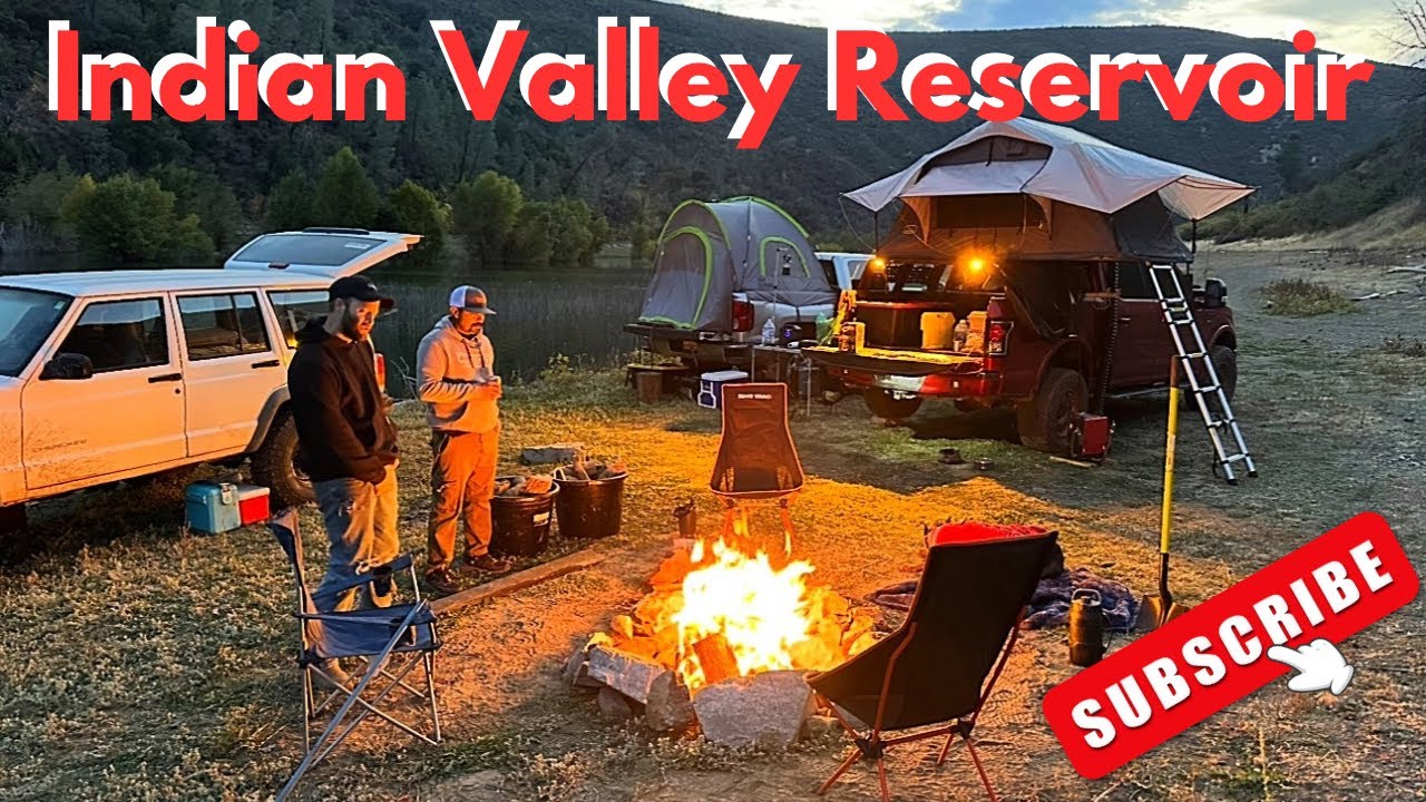 Overlanding, Indian Valley Reservoir camping and fishing!!! - YouTube