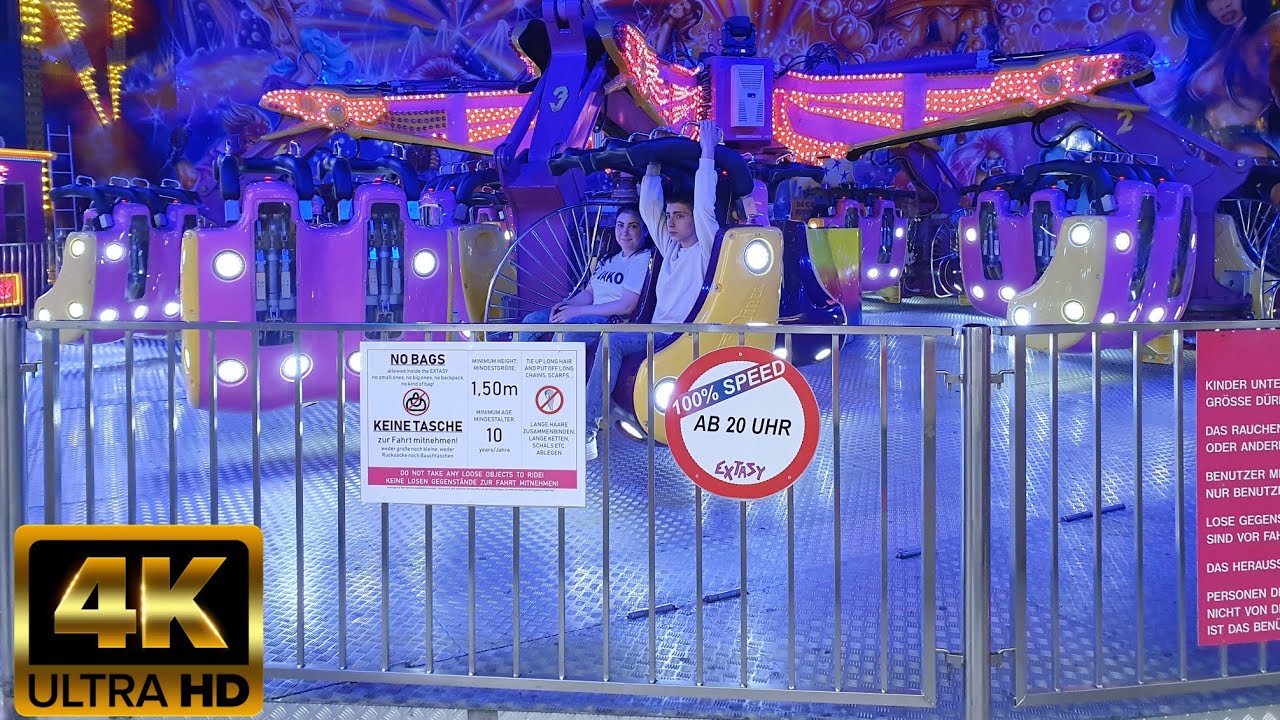 Extasy Wien Prater (Austria) 4K 60fps - YouTube