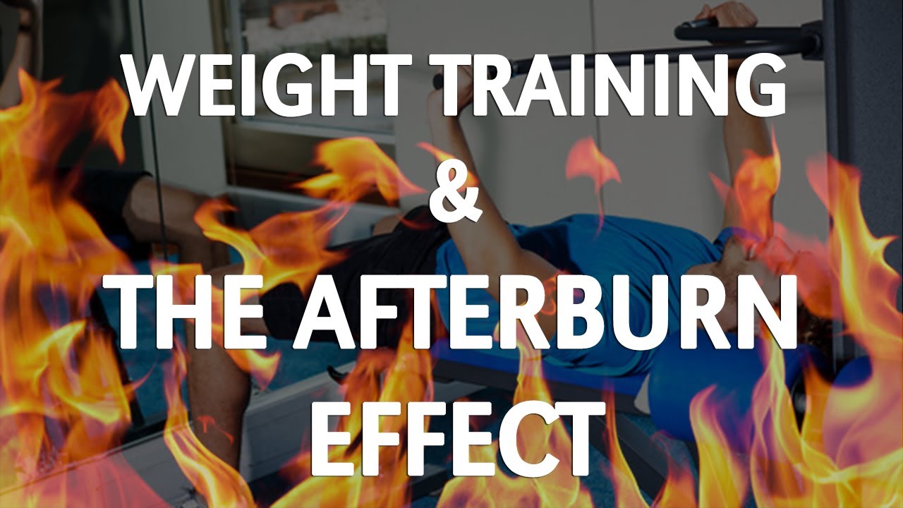 The Afterburn Effect & Why Weights Are Superior to Cardio - YouTube