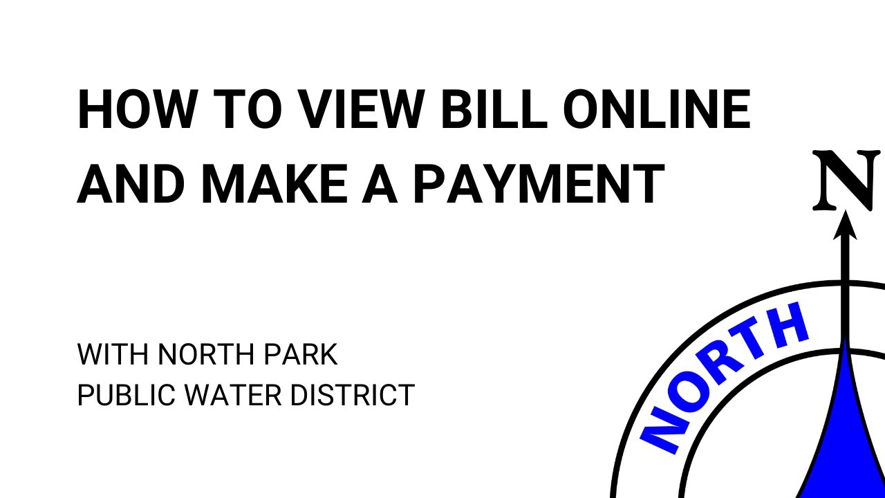 How to View Bill Online and Make a Payment - YouTube