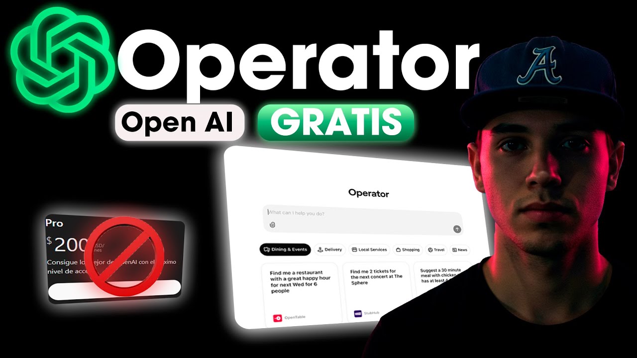 Cómo Usar OPERATOR de Chat GPT GRATIS - YouTube