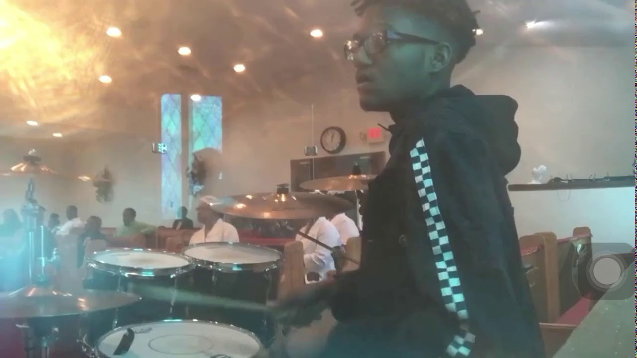 Jesus Promised (Chicago Mass Choir) Drum Cam - YouTube