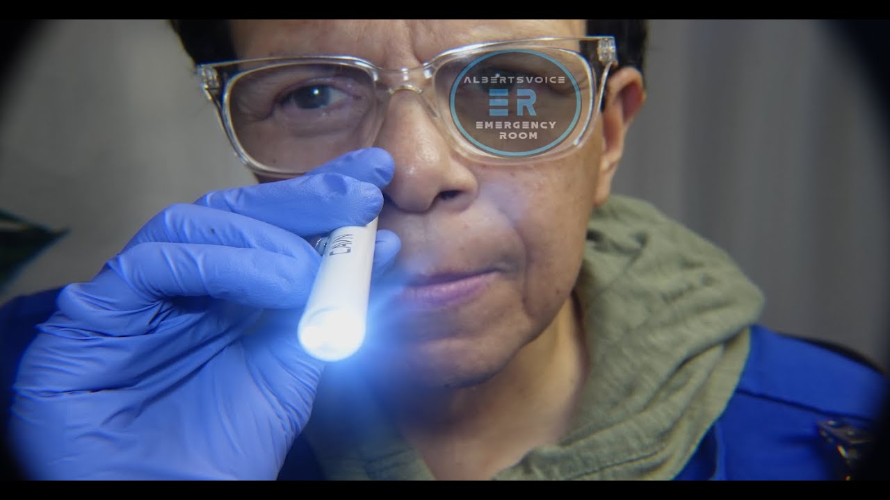 ASMR MOST AGGRESSIVE EYE EXAM When Everything Goes Wrong On Purpose ...