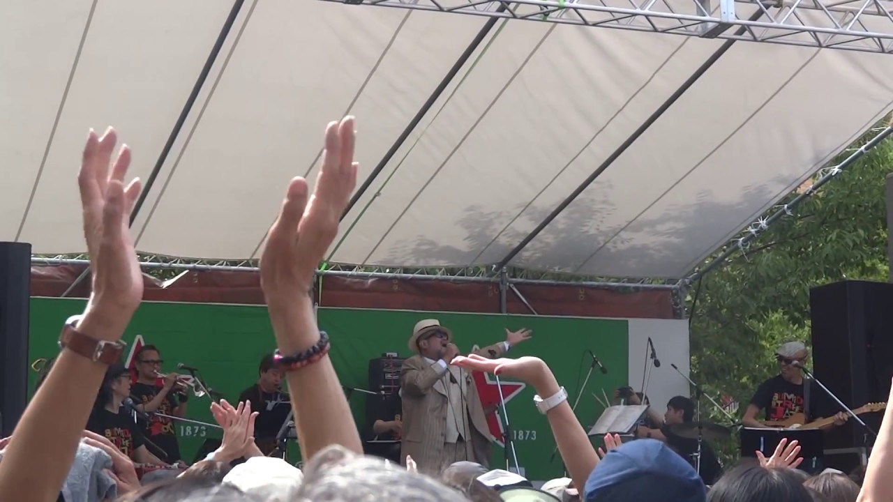 第9回すみだストリートジャズフェスティバル THE SOUL HAWKERS feat JAMES ONODA ② - YouTube