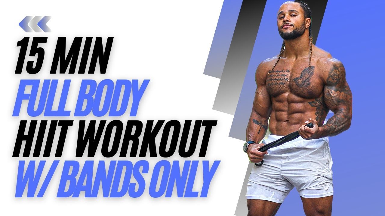 15 MIN FULL BODY BAND WORKOUT | Strengthen & tone your whole body - YouTube