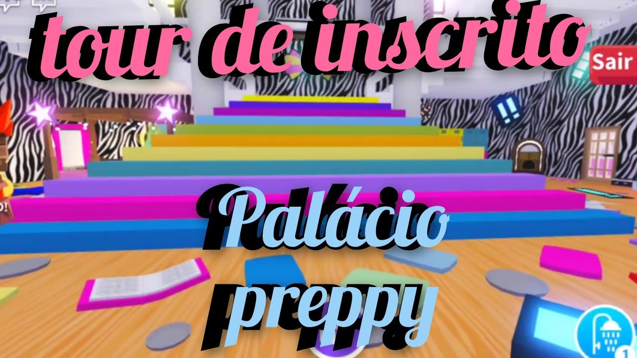 Tour de inscrito - Casa Palácio preppy- Alex - Palace House Adopt me ...