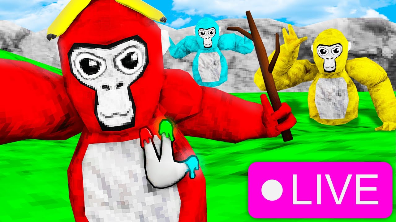 Playing Gorilla Tag w/ some friends - YouTube