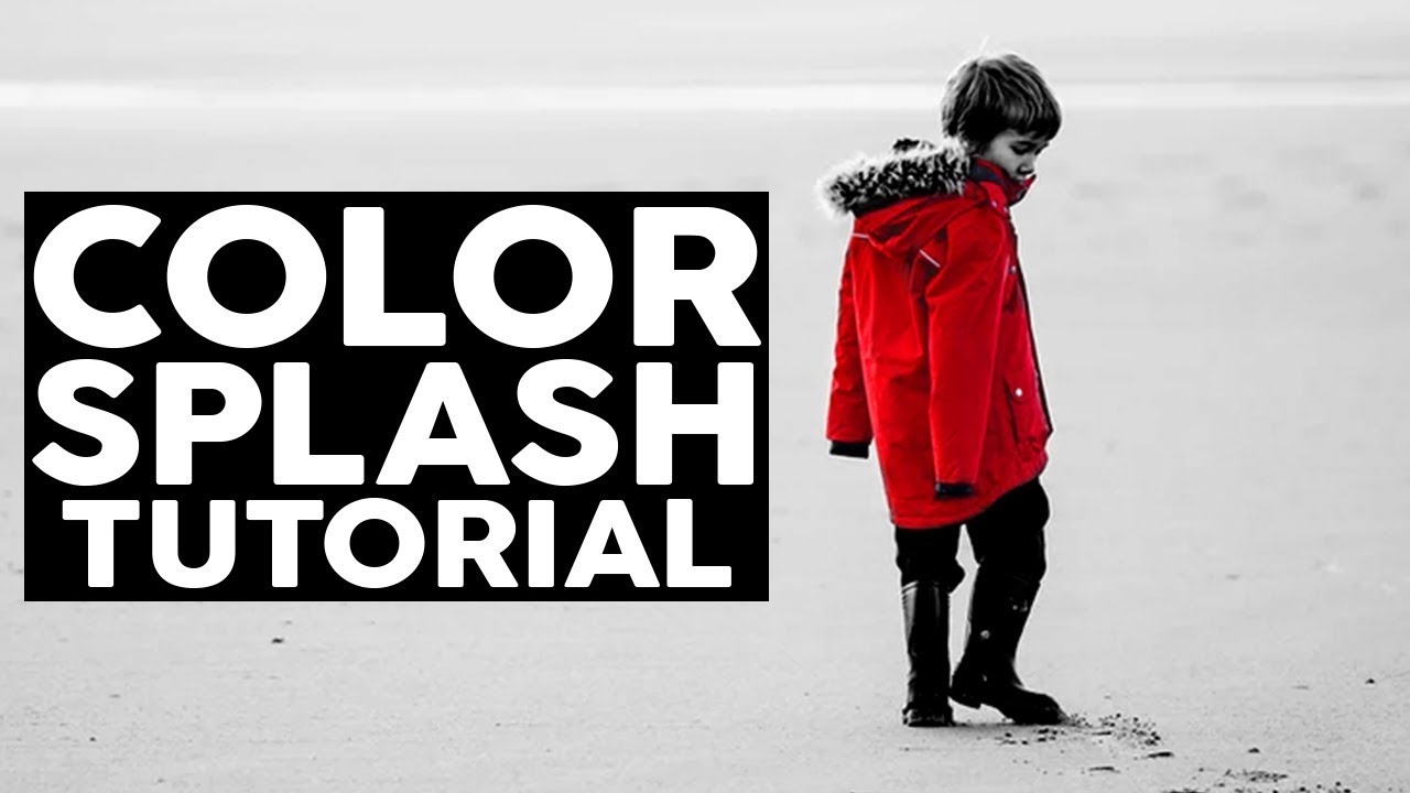 Color Splash Tutorial - Adobe Photoshop 2018 - YouTube