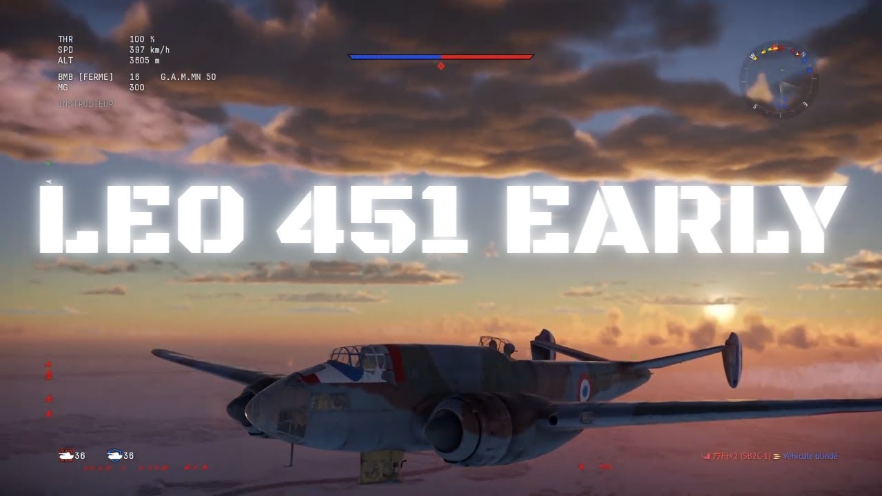 WarThunder : Le0 451 Early ! - YouTube