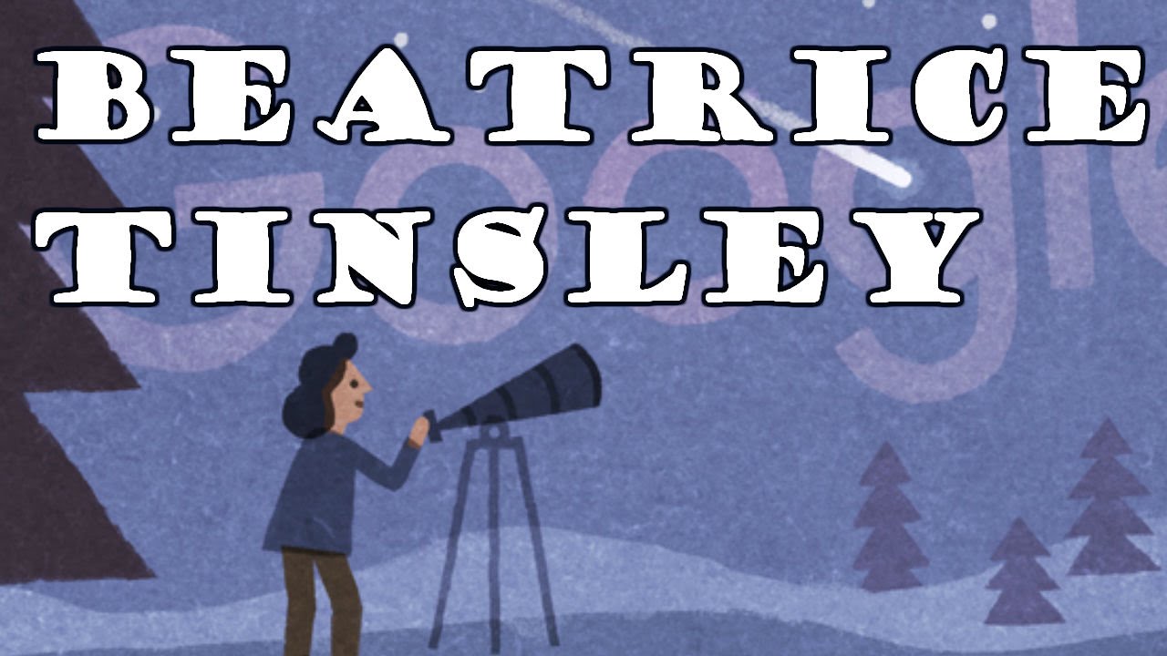 Beatrice Tinsley Google Doodle. 75th Birthday New Zealand Astronomer ...