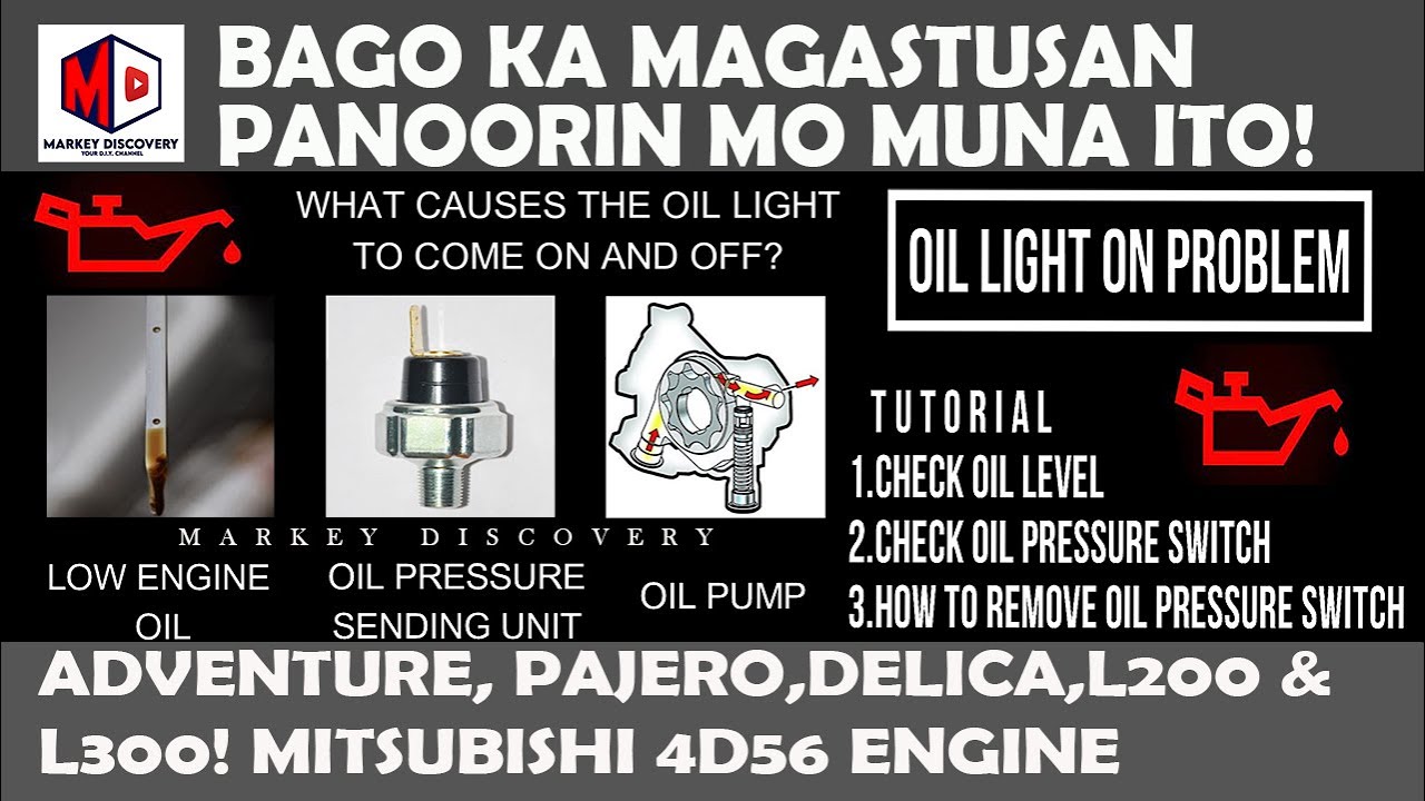 LOW OIL PRESSURE WARNING LIGHT|OIL WARNING LIGHT UMILAW ANO ANG ...