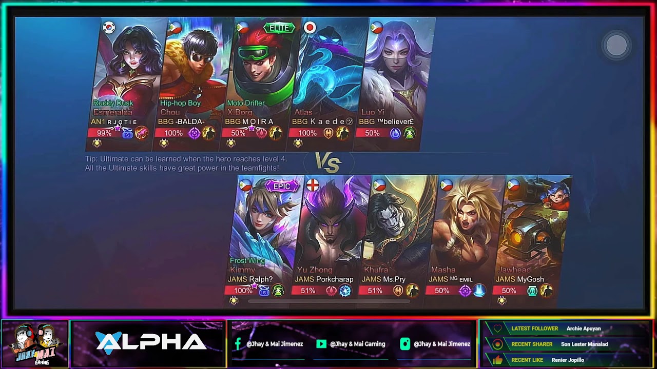 JAMS PRACTICE GAME WITH BBG GAME 1 - YouTube