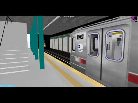 Openbve R142b 7 train departing at Time Square 42nd Street - YouTube