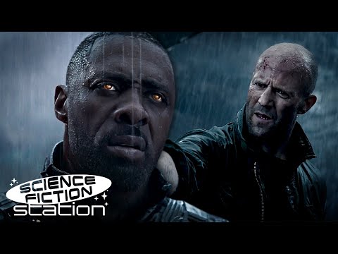 Jason Statham & Dwayne Johnson Fight Cyborg Idris Elba | Hobbs & Shaw | Science Fiction Station