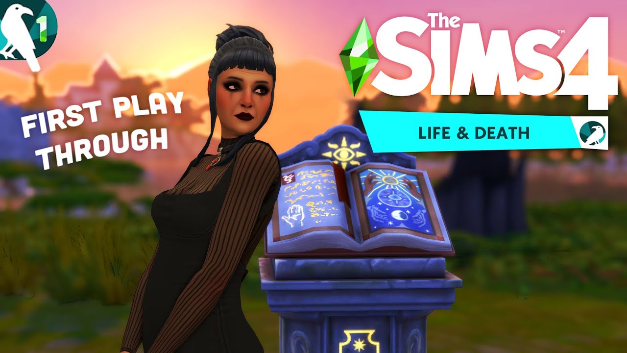 NEW streamed series ! 👻 Playing through the new The Sims 4 Life & Death ...