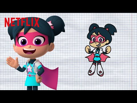 Learn to Draw StarBeam & Friends | Netflix Jr