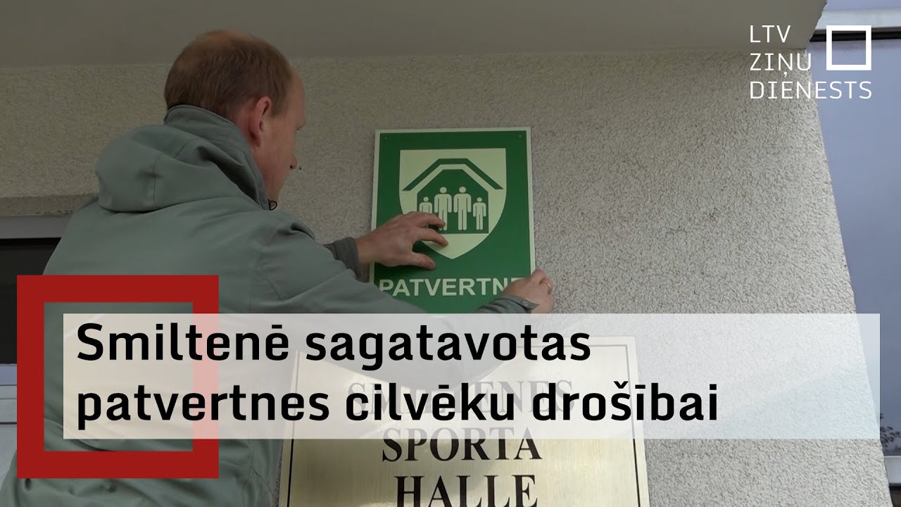 Smiltenē sagatavotas patvertnes cilvēku drošībai - YouTube