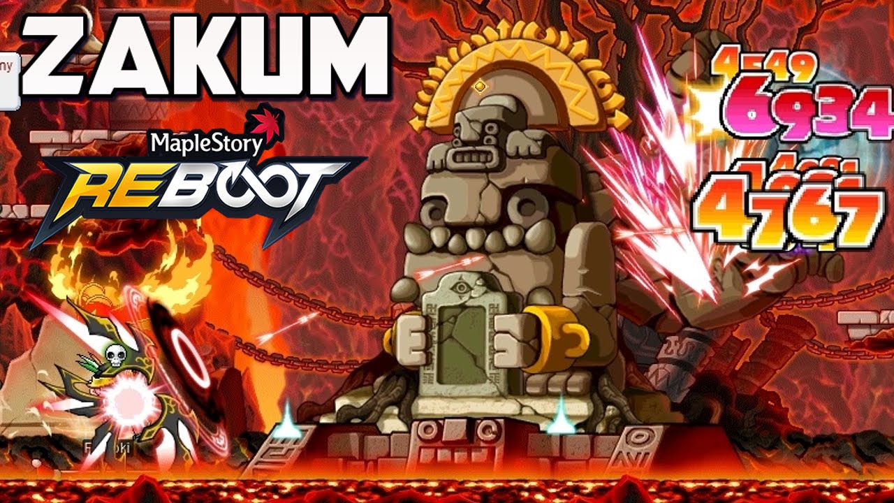 MapleStory Reboot : Zakum - Life Poker Chips - YouTube